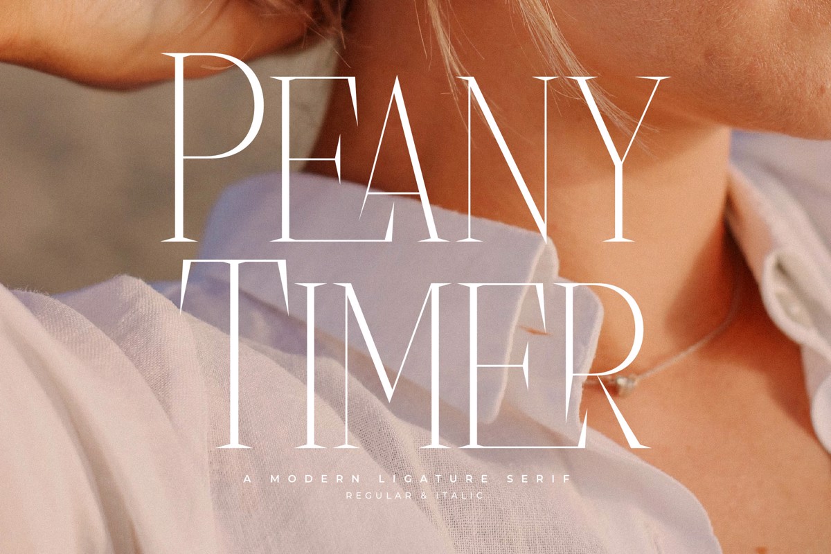 Peany Timer Font | Storytype Studio | FontSpace