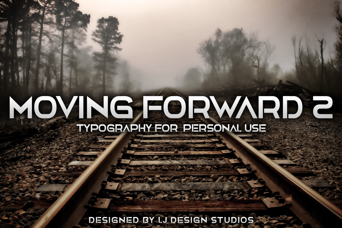 Moving Forward II Font - Free Download