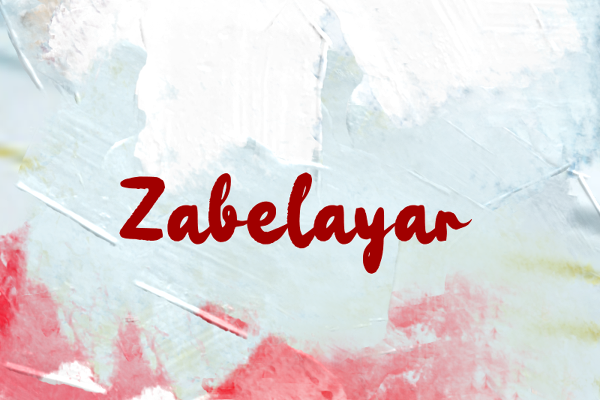 Z Zabelayar Font | wepfont | FontSpace