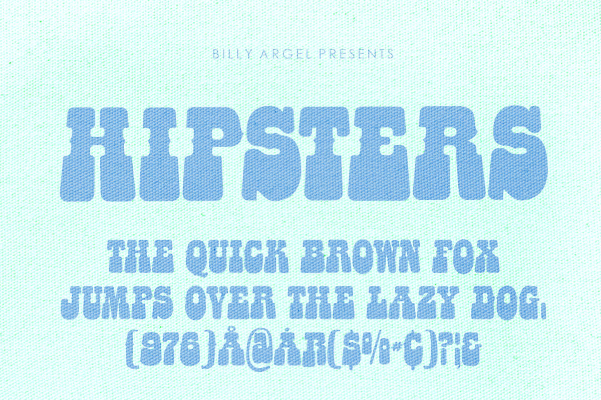 HIPSTERS ROUNDED Font - Free Download