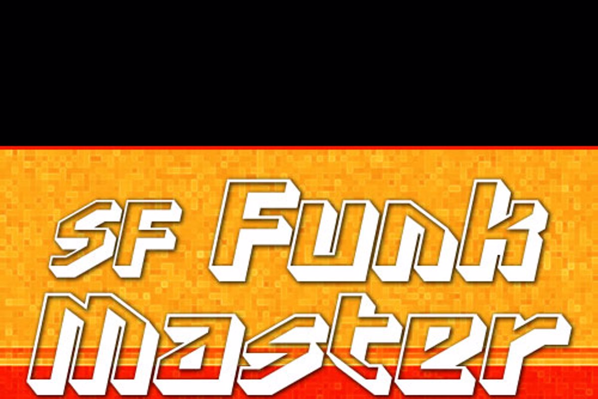 SF Funk Master Font | ShyFoundry | FontSpace