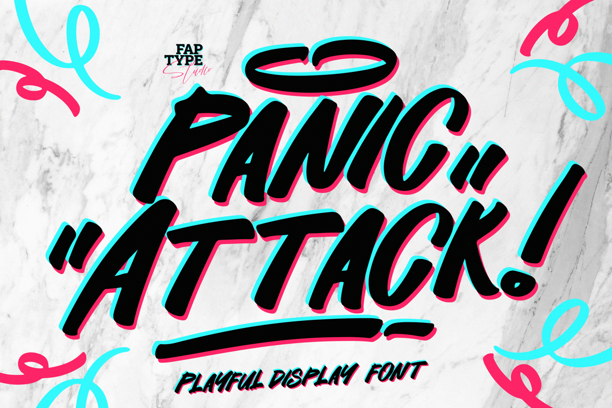 Panic Attack Font | bluetype | FontSpace