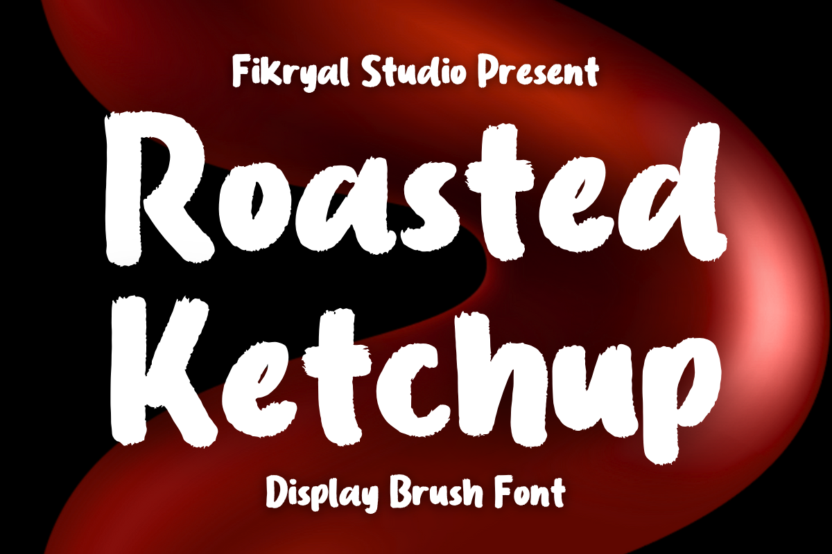 Roasted Ketchup Font - Free Download