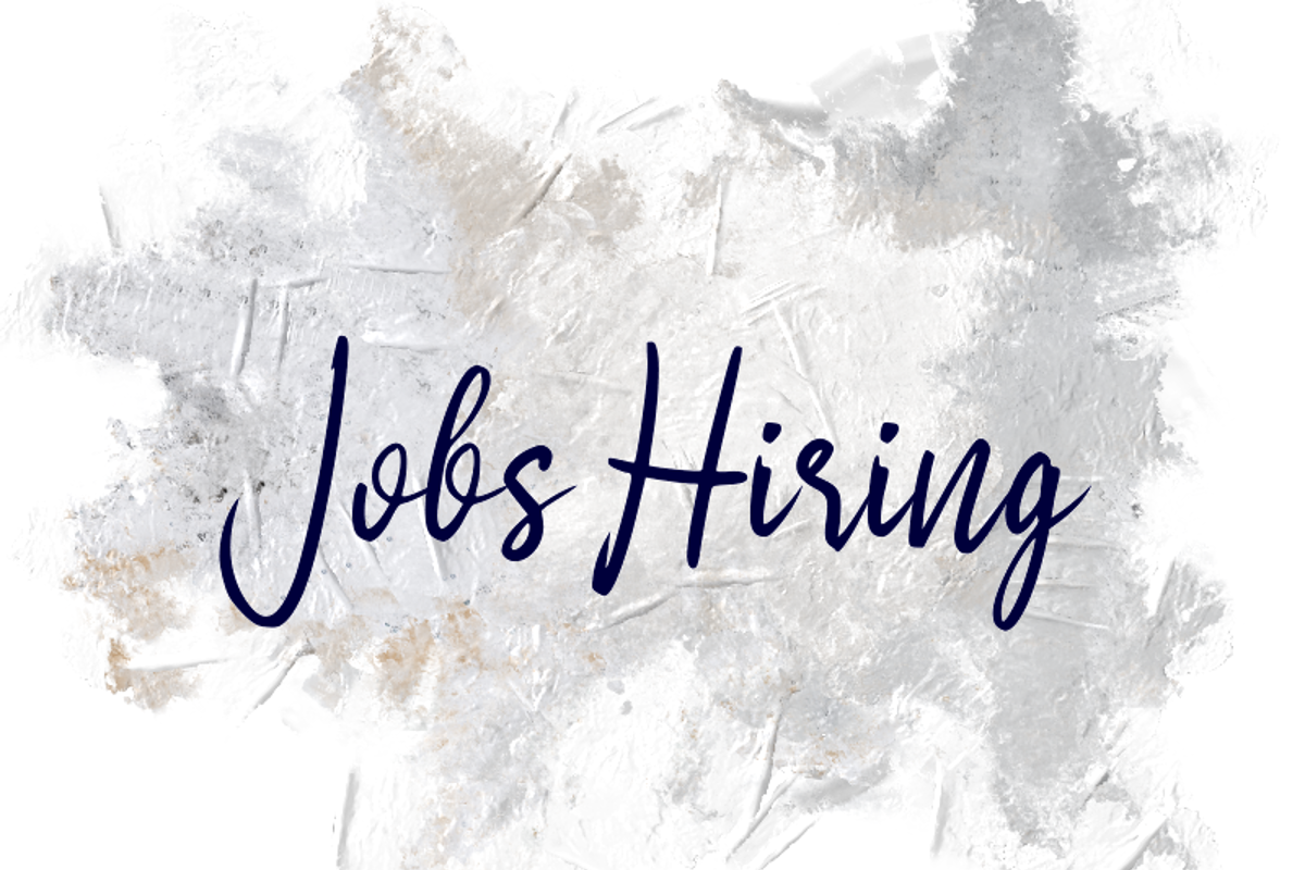 J Jobs Hiring Font - Free Download
