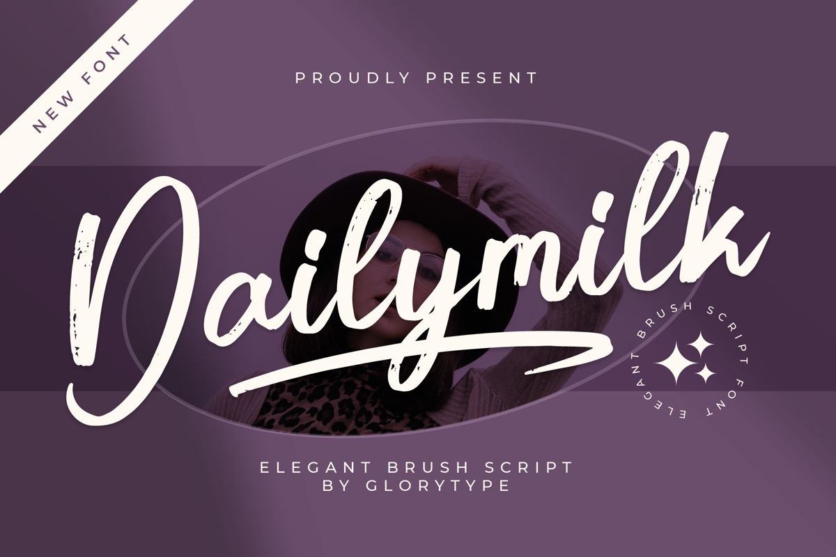 Dailymilk Font | Letterena Studios | FontSpace