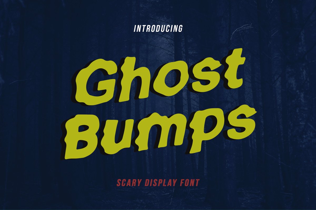 Ghostbumps Font | Rometheme | FontSpace