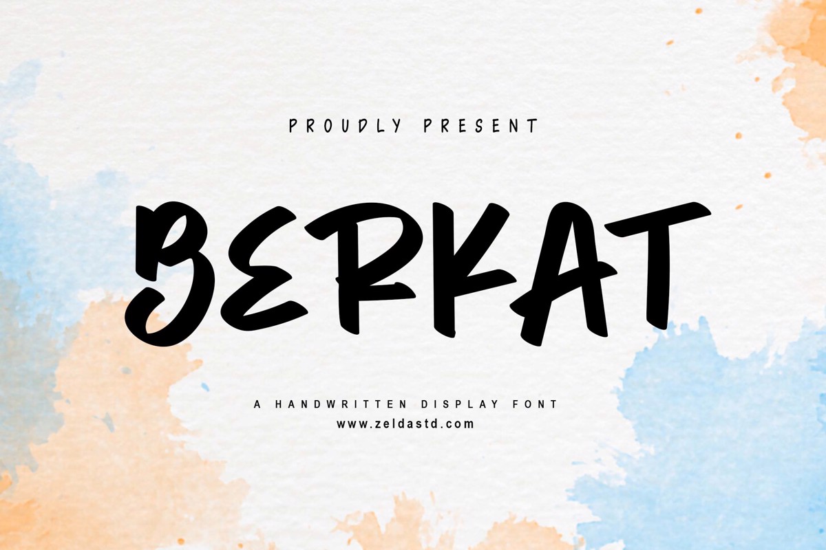Berkat Display Font - Free Download