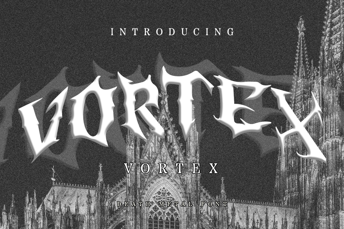 FT Vortex - FREE Heavy Metal Font - Free Download