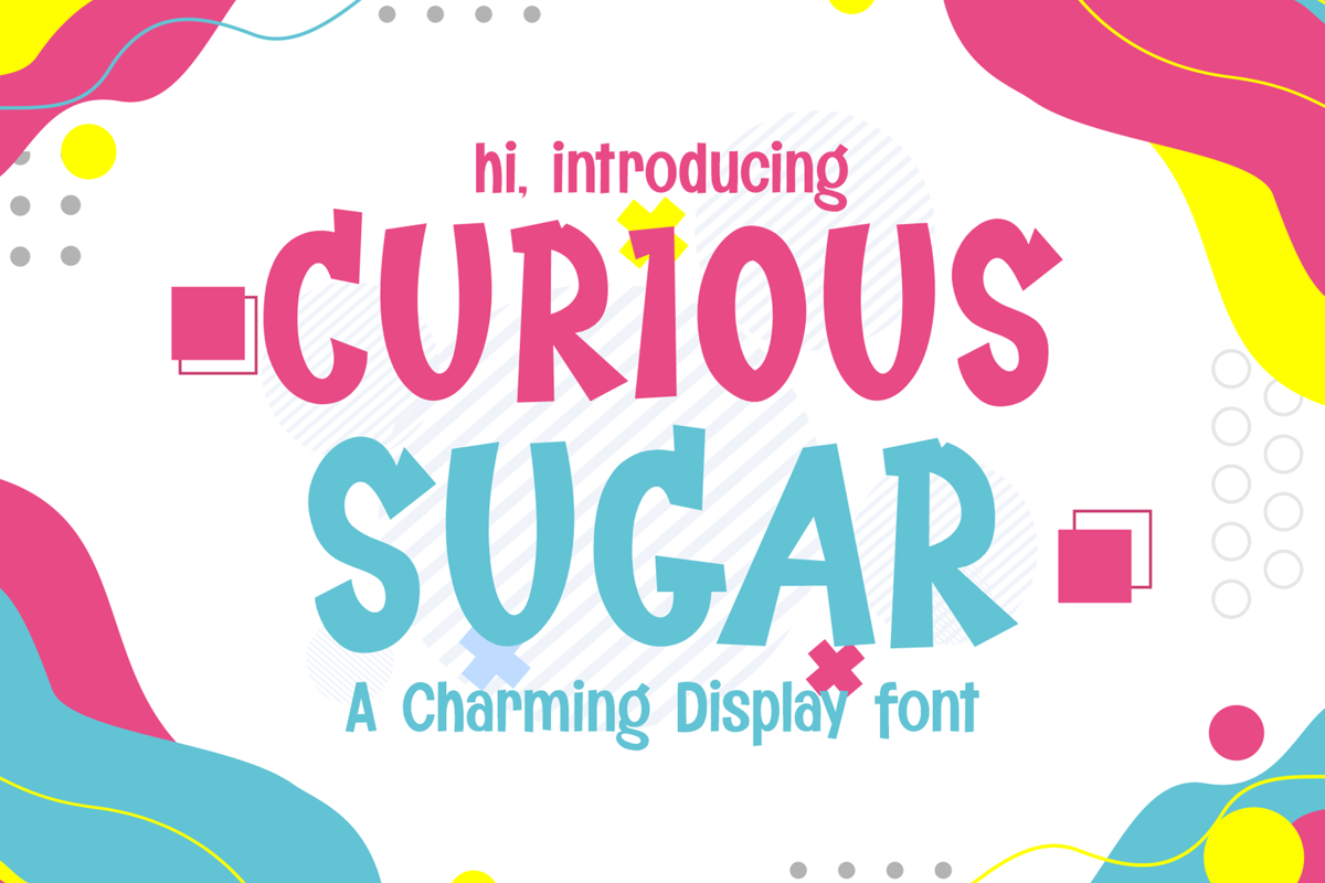 Curious Sugar Font | Cikareotype Studio | FontSpace