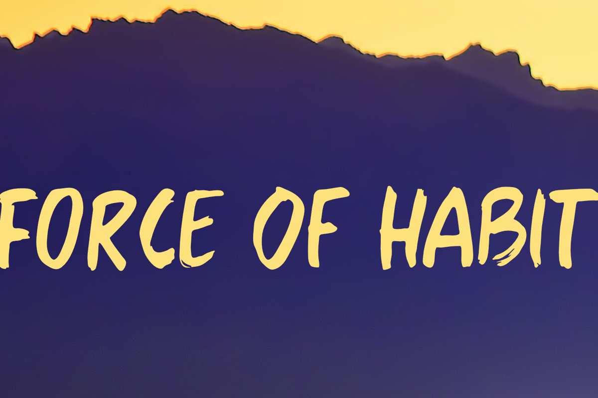 Force Of Habit Font | Kitchen Table Type Foundry | FontSpace