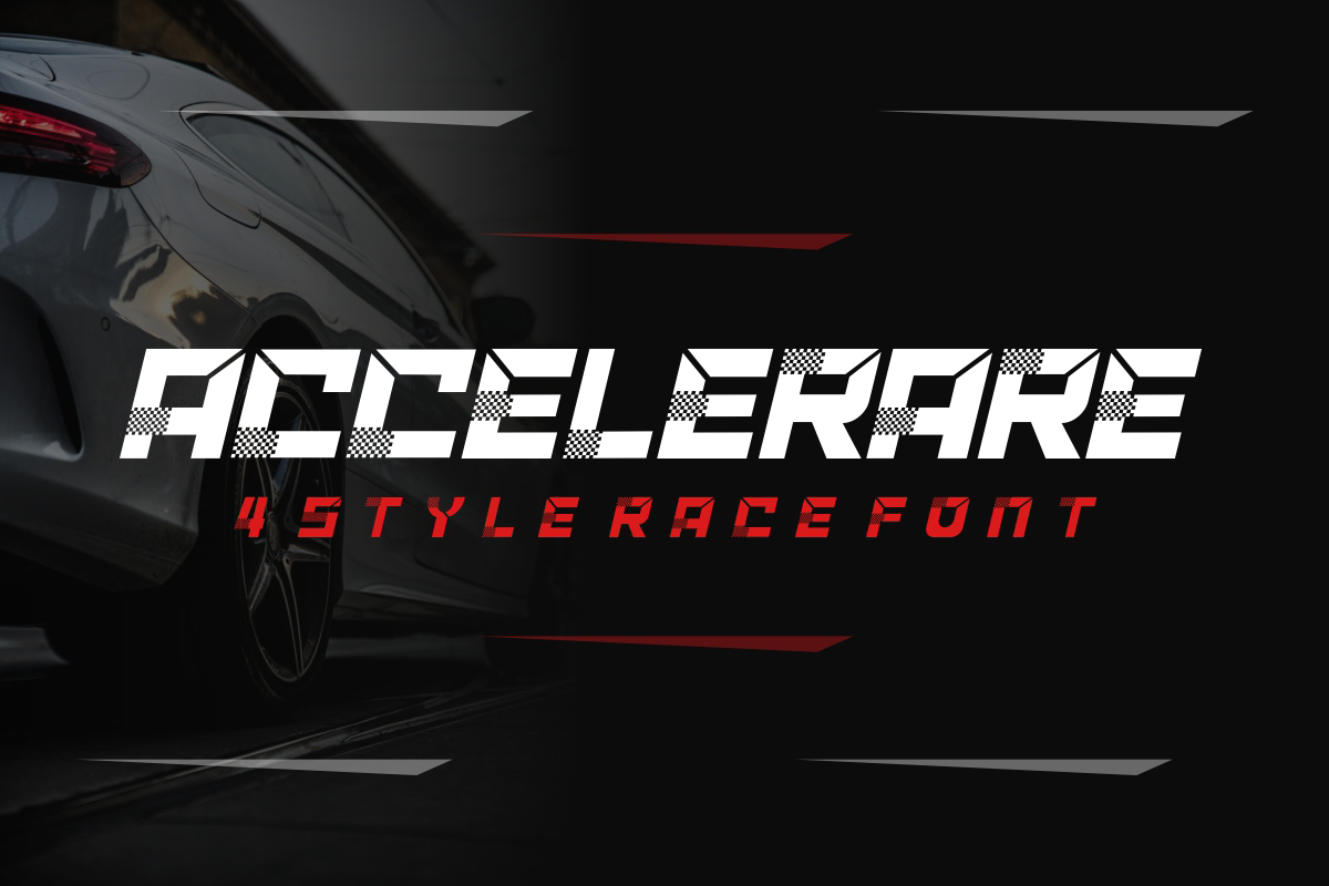 ACCELERARE Font - Free Download