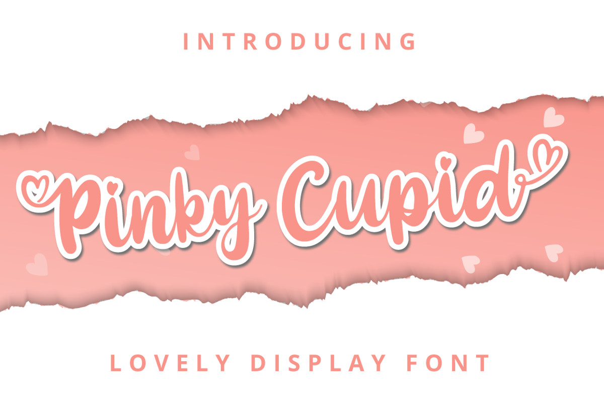 Pinky Cupid Font | Attype Studio | FontSpace
