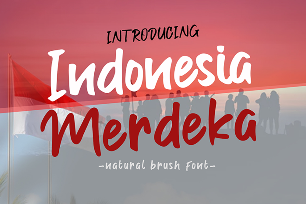 Indonesia Merdeka Font | Madatype Studio | FontSpace