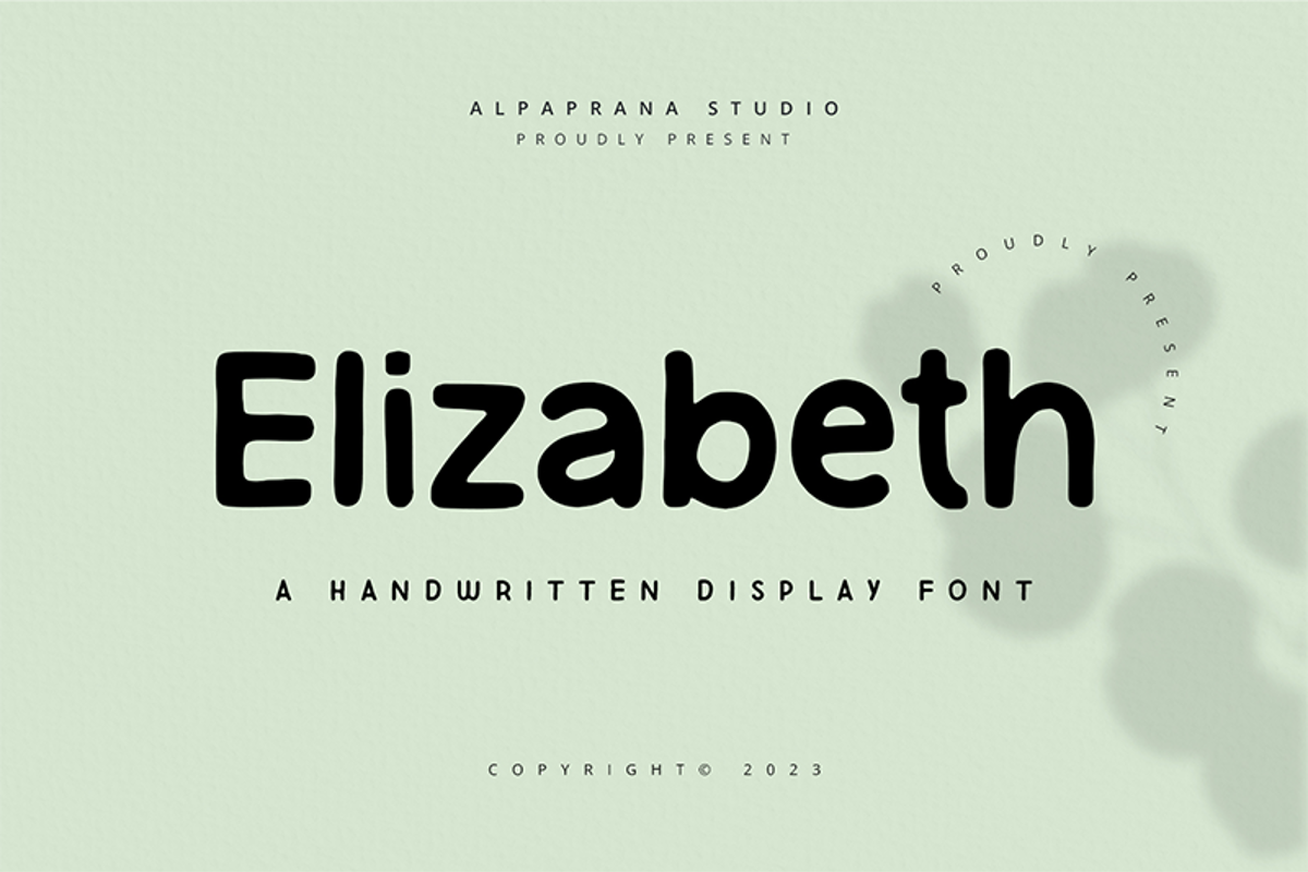 Elizabeth Font | Alpaprana | FontSpace