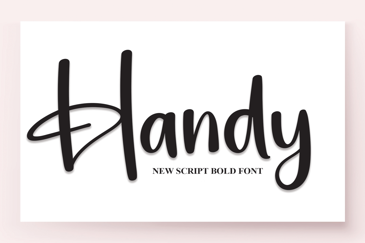 Handy Font | scratchones_creative | FontSpace
