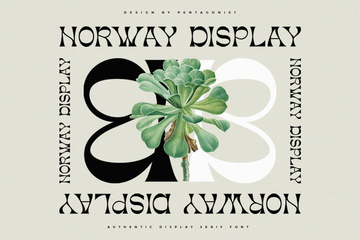 NORWAY Font | pentagonistudio | FontSpace