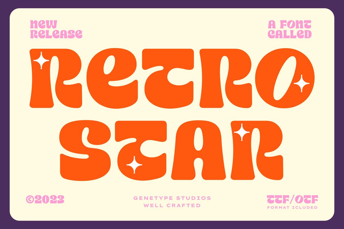 Retro Star Font - Free Download