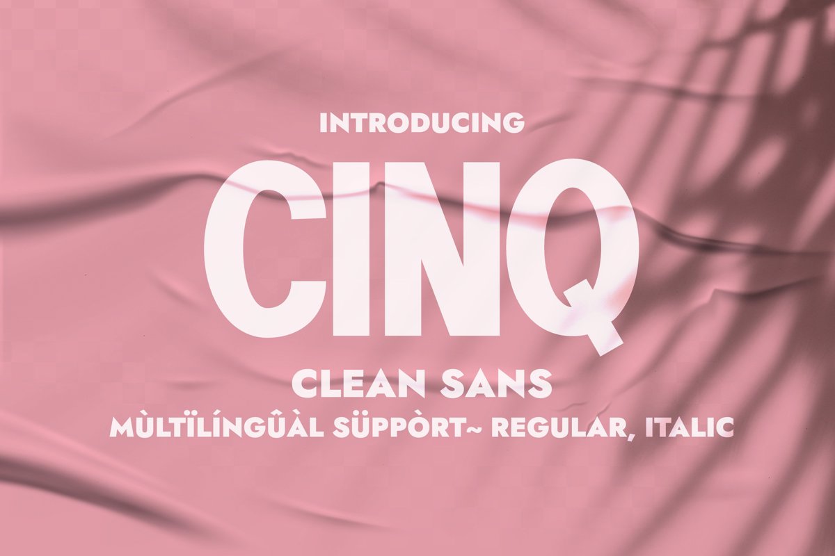 Cinq Font - Free Download