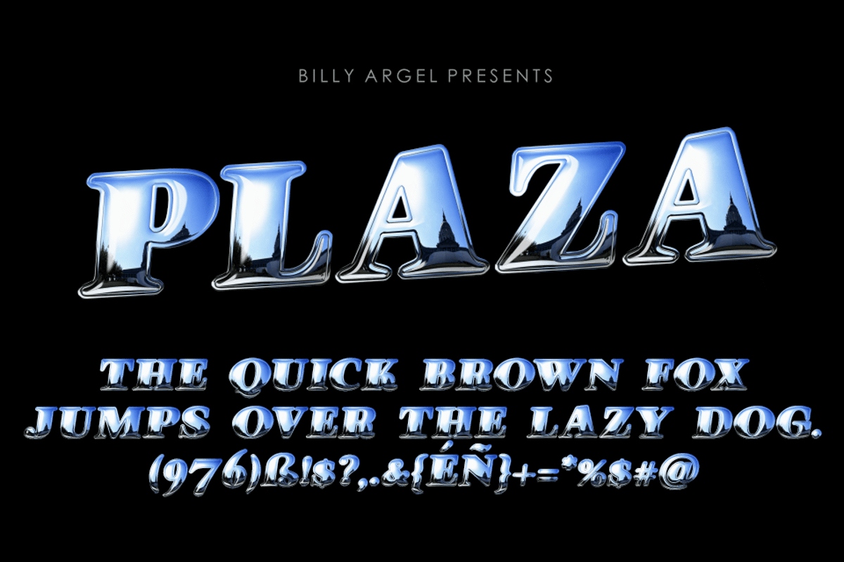 PLAZA Font - Free Download
