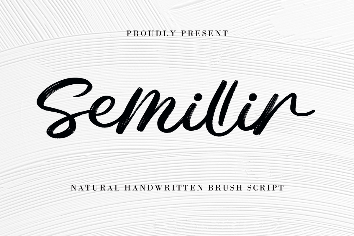 Semillir Font | AEN Creative Studio | FontSpace