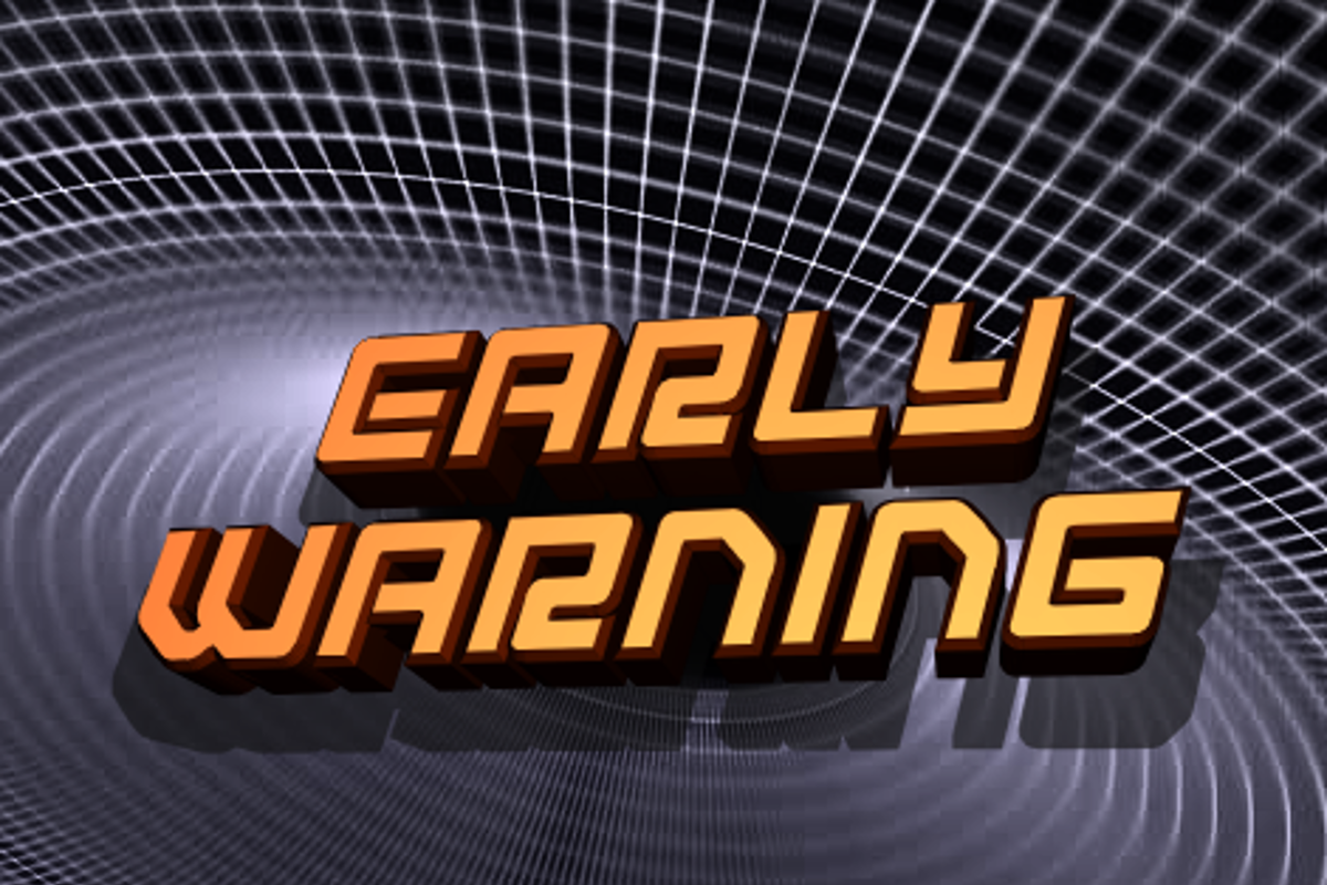 Early Warning Font - Free Download