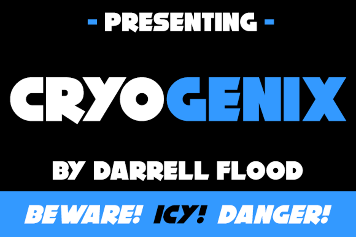 Cryogenix Font | HAWTPIXEL - Darrell Flood | FontSpace Cryogenix Font | HAWTPIXEL - Darrell Flood | FontSpace
