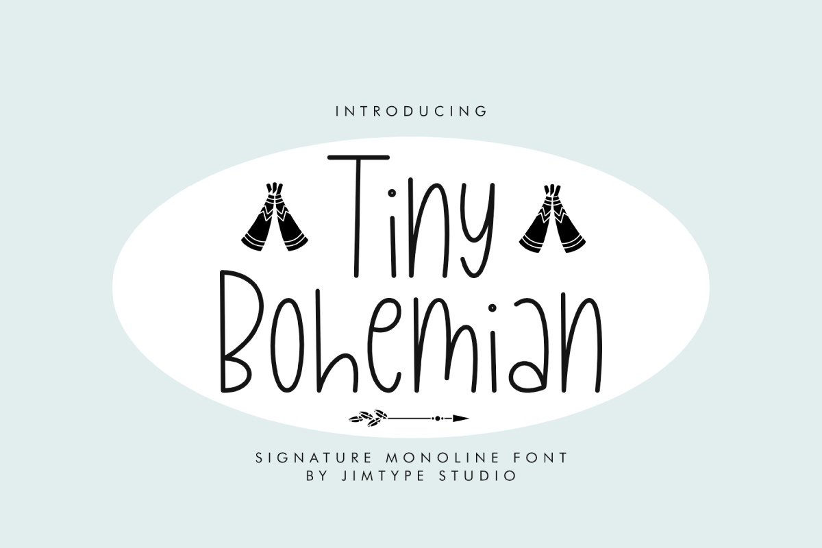 Tiny Bohemian Font - Free Download