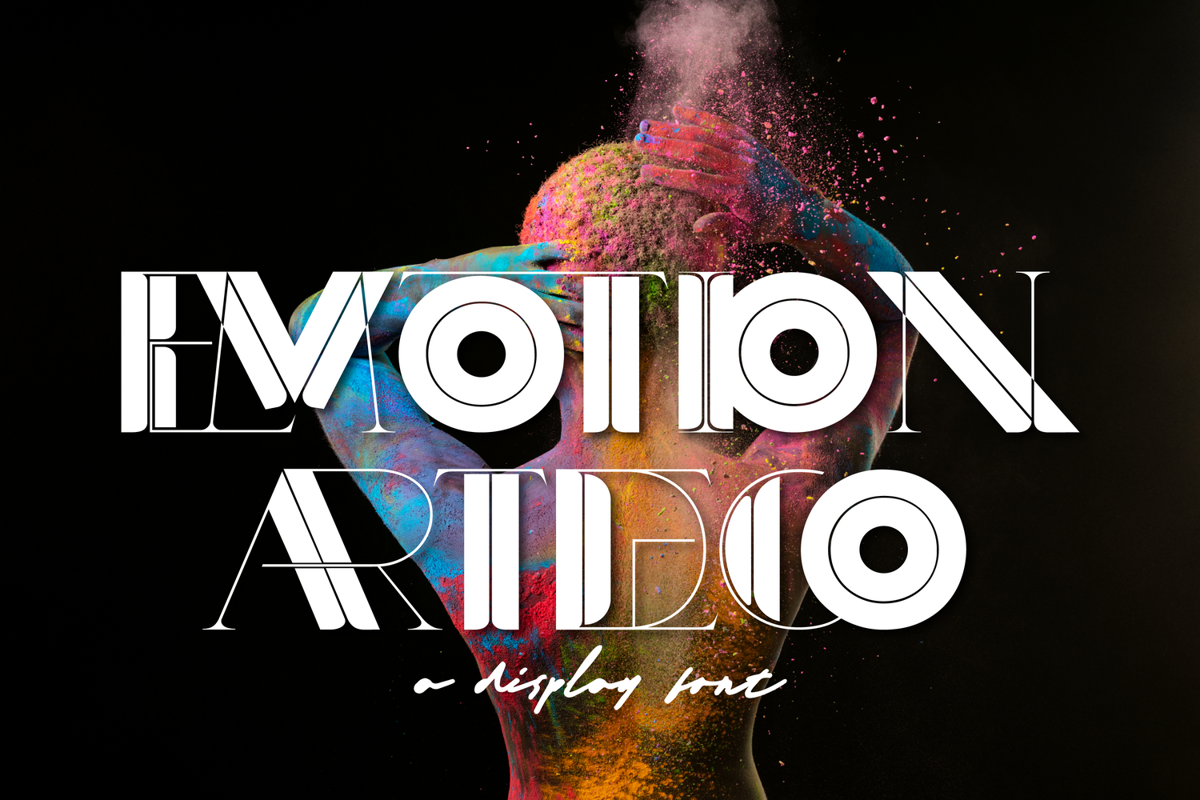 Emotion Art Deco Font | 177Studio | FontSpace