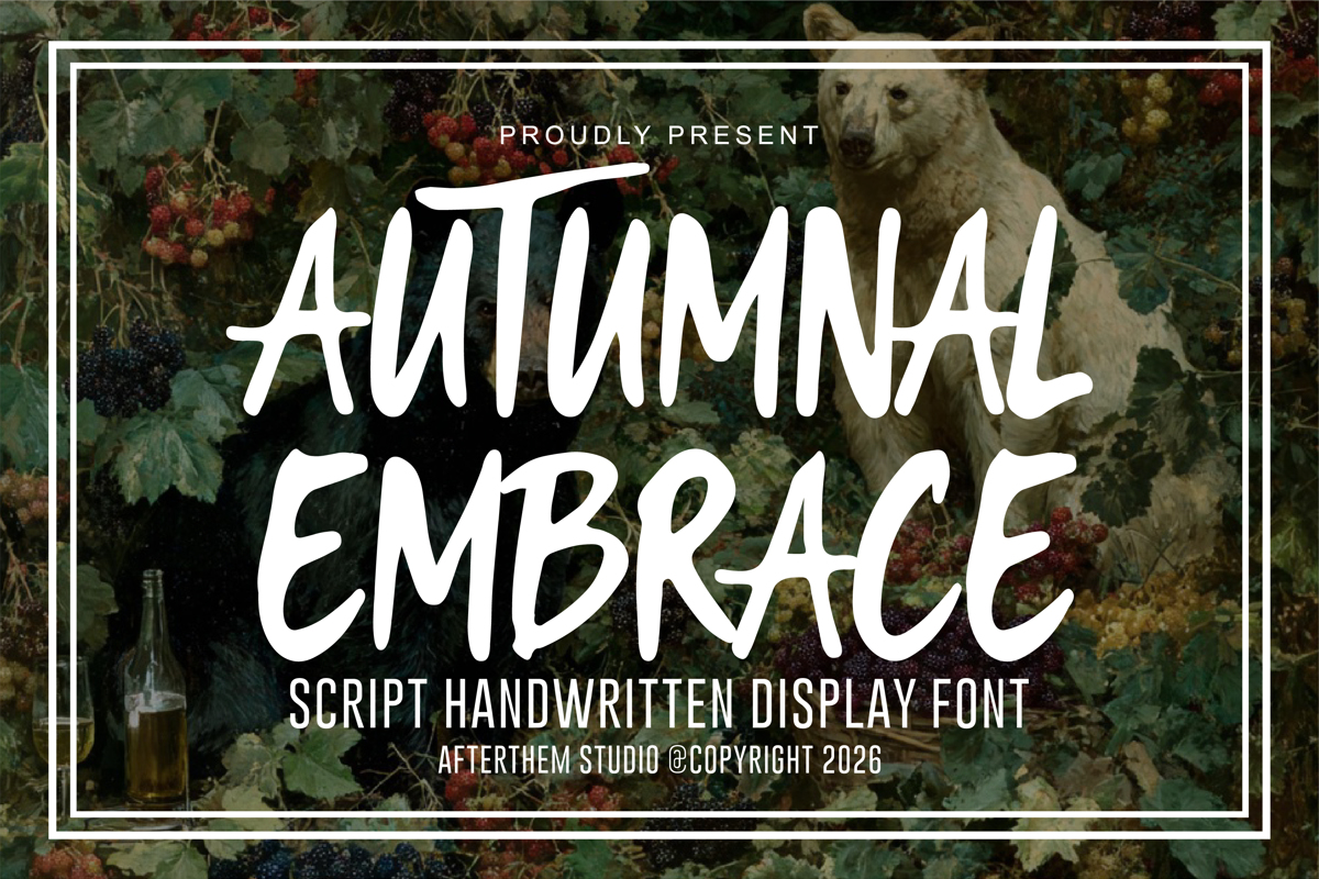 Autumnal Embrace Font - Free Download