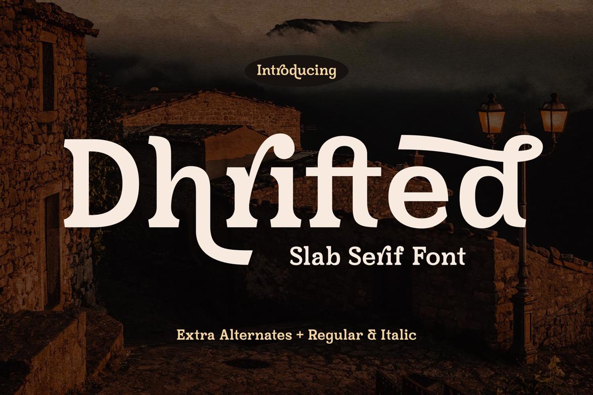 Dhrifted Font | Storytype Studio | FontSpace