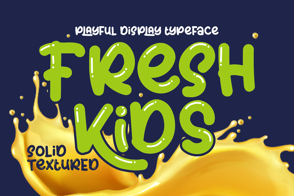 Fresh Kids Font - Free Download