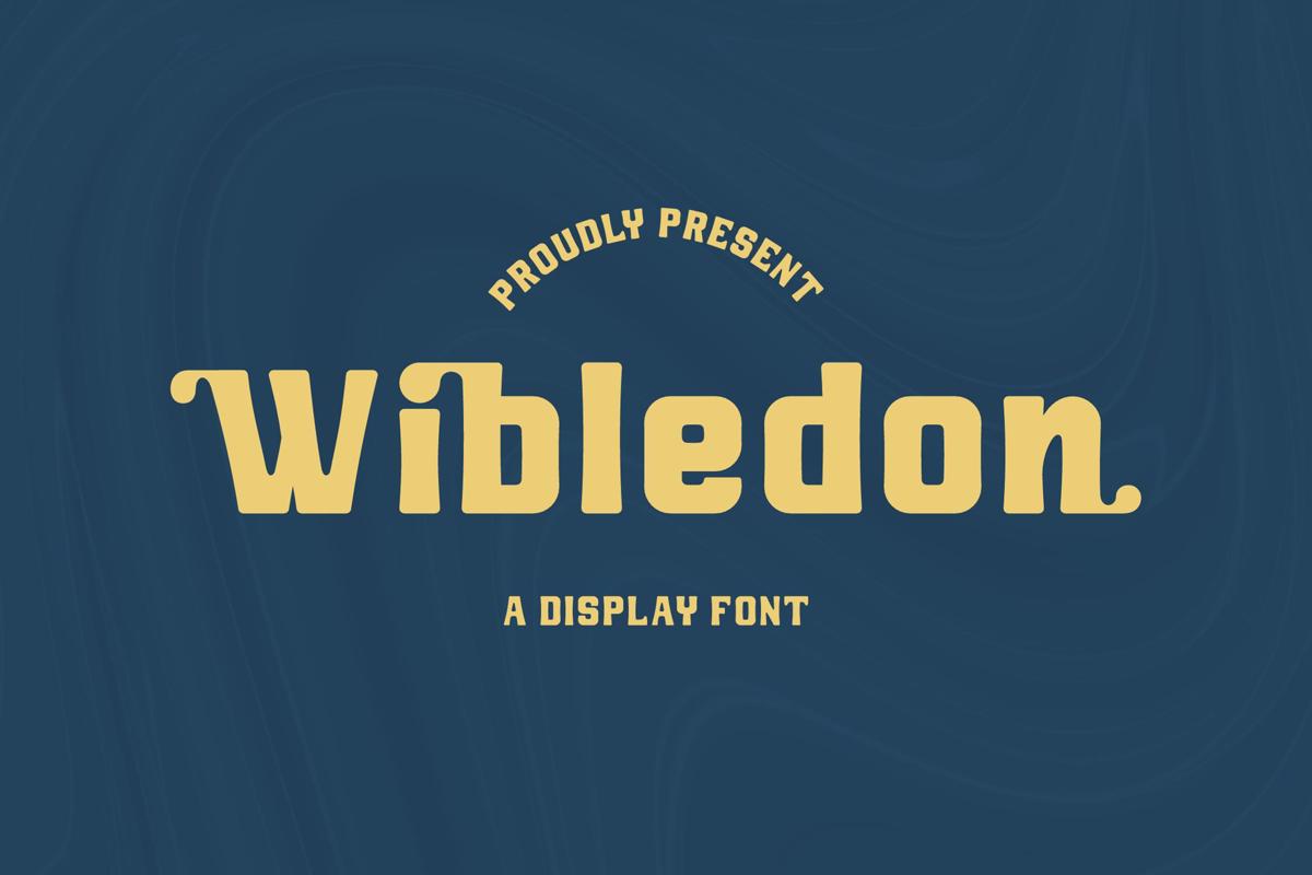 Wibledon Font | Storytype Studio | FontSpace