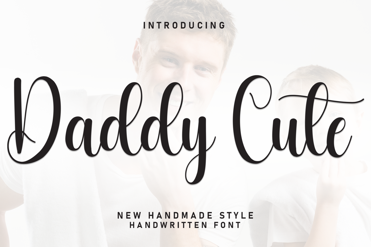 Daddy Cute Font - Free Download