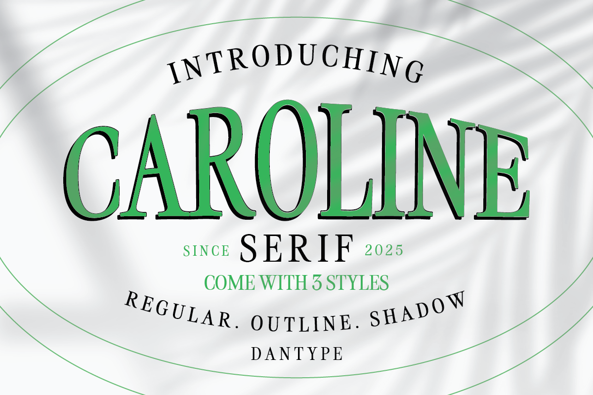Caroline Regular Font - Free Download