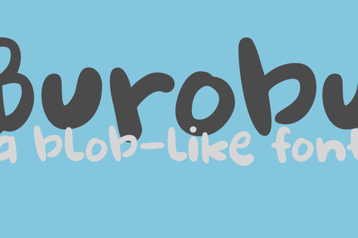 DK Burobu Font | David Kerkhoff | FontSpace