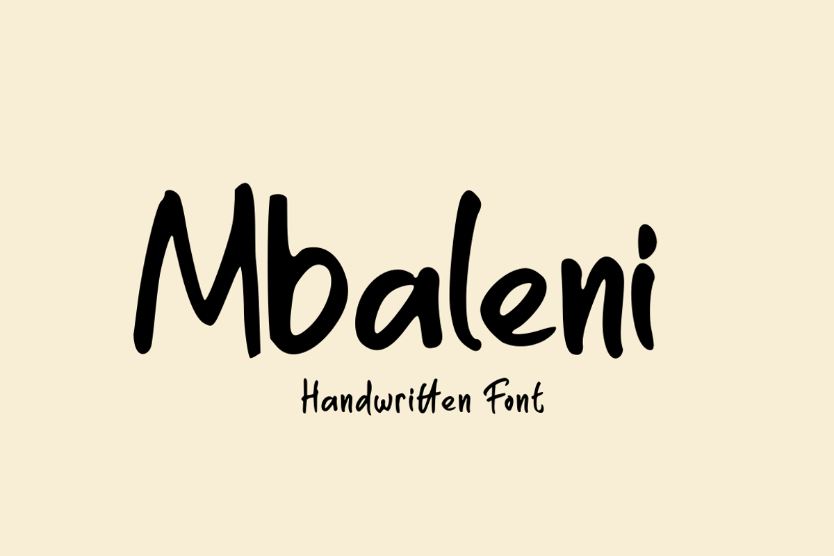 Mbaleni Font - Free Download