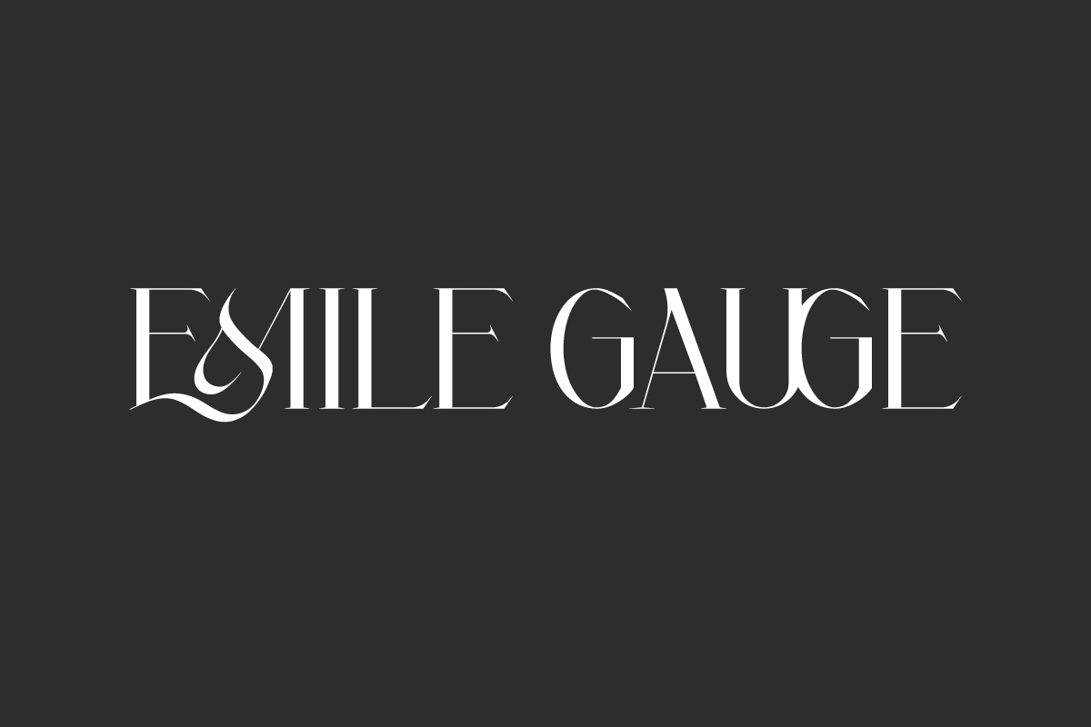 Emile Gauge Font | VinType | FontSpace