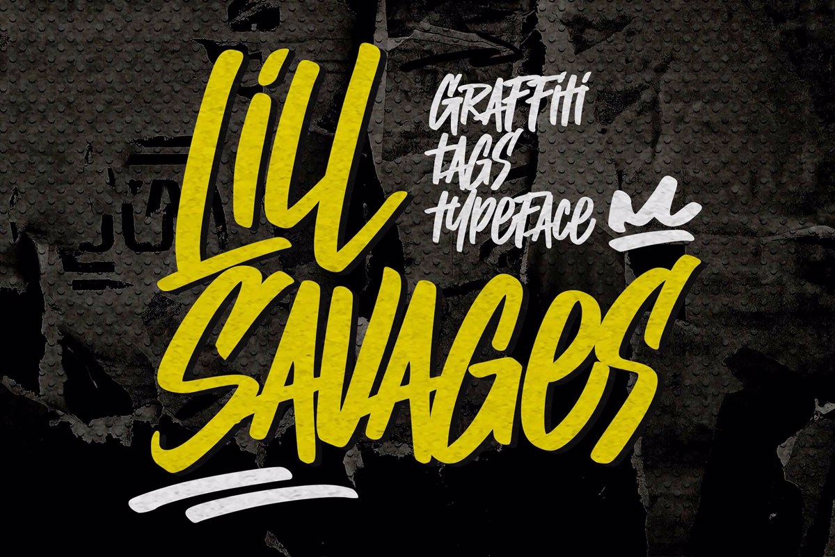 Lill Savages Font - Free Download