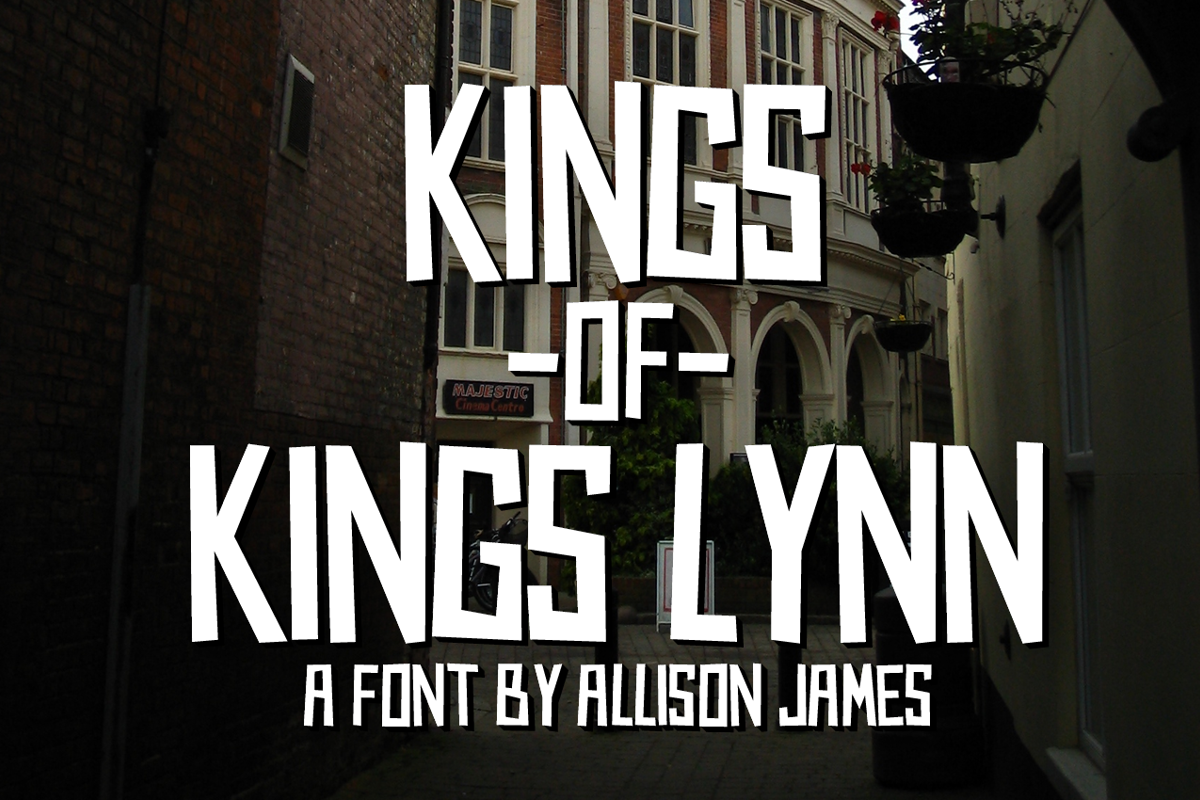 Kings of Kings Lynn Font | Chequered Ink | FontSpace