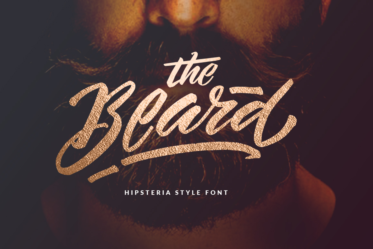 The Beard Font | Dirtylinestudio | FontSpace