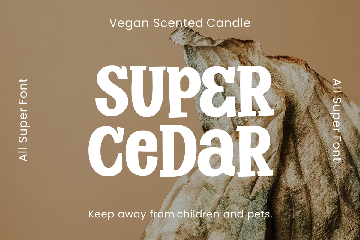 Super Cedar Font | All Super Font | FontSpace