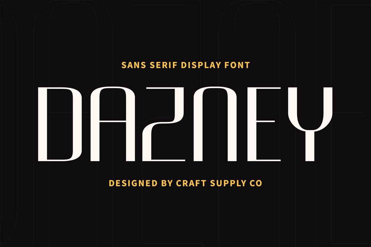 Dazney Font | craftsupplyco | FontSpace