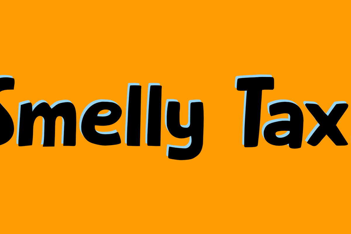 Smelly Taxi Font - Free Download