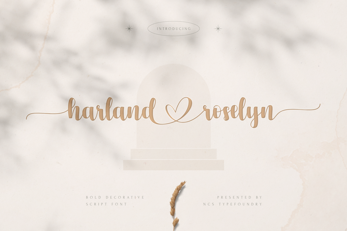 Harland Roselyn Font - Free Download