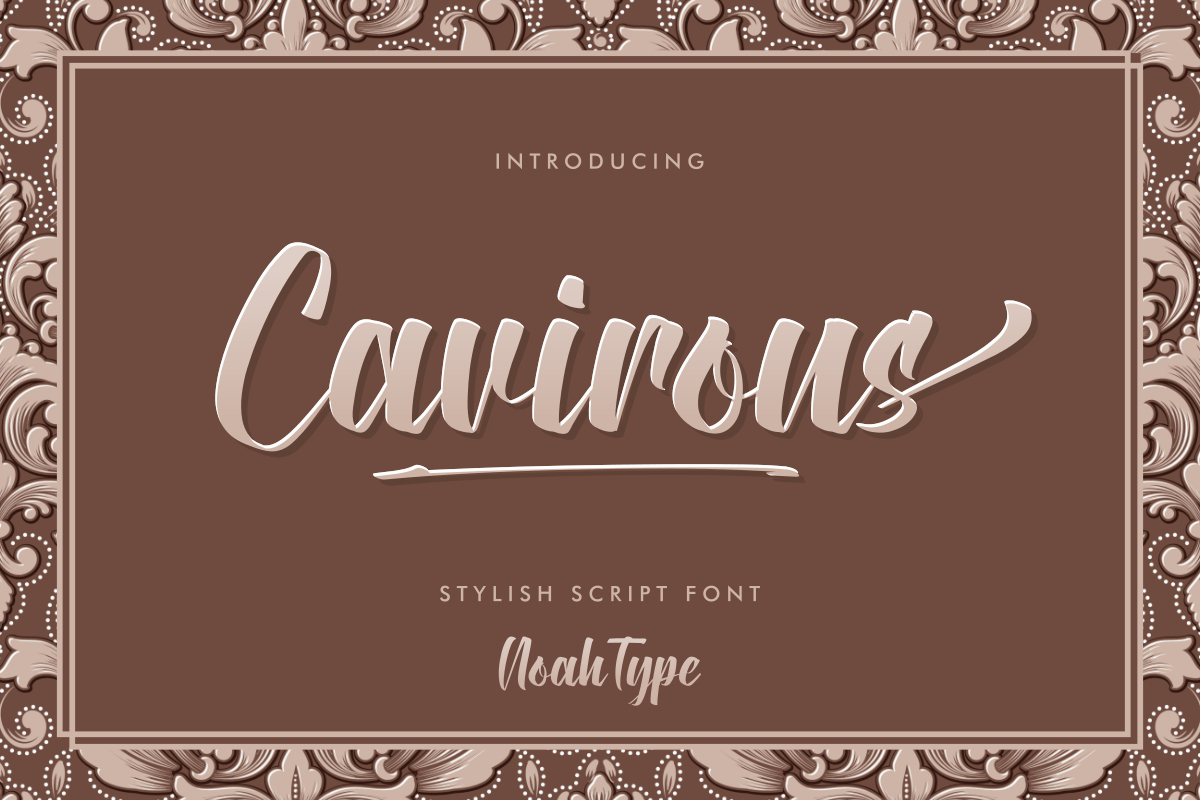 Cavirous Font | noahtype | FontSpace