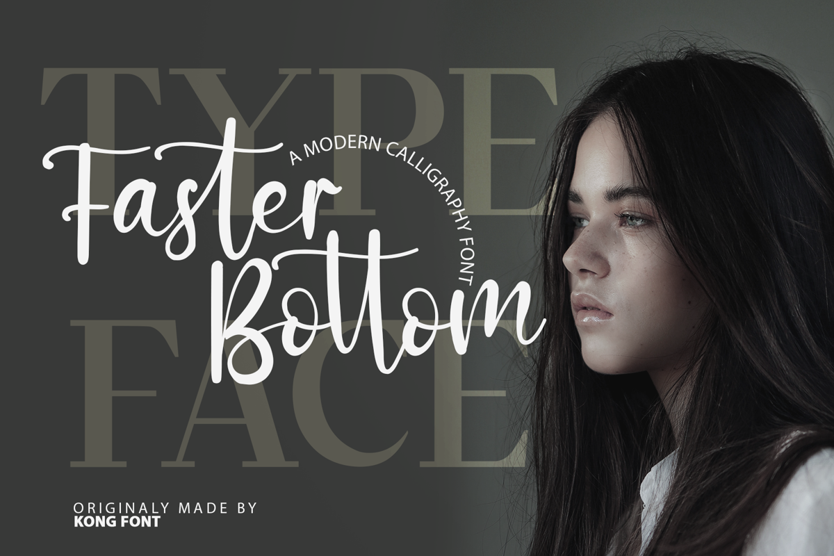 Faster Bottom Font | Fontkong | FontSpace