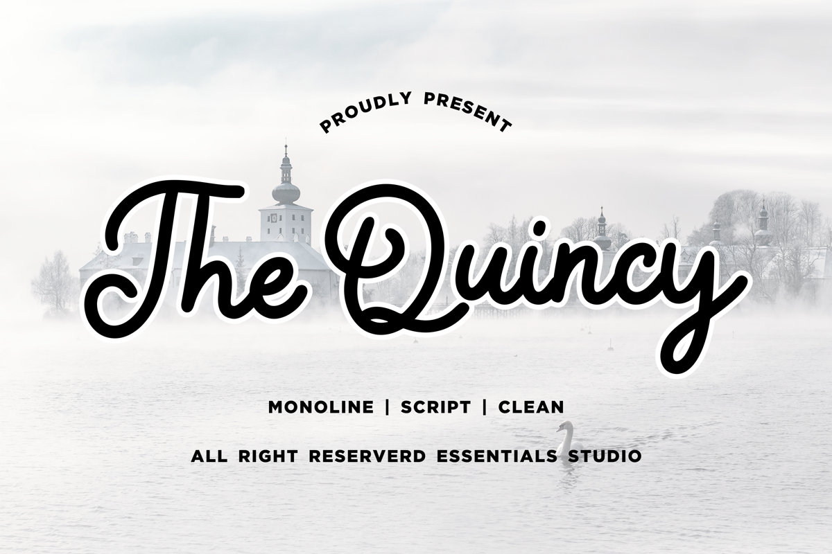 The Quincy Font | Essentials Studio | FontSpace