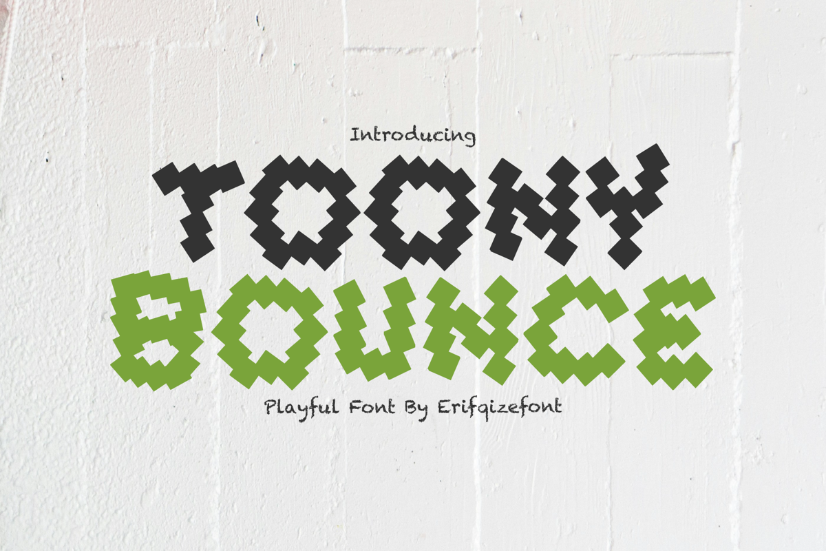 Toony Bounce Font - Free Download