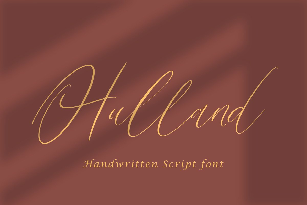 Hulland Font | Metafontsy | FontSpace