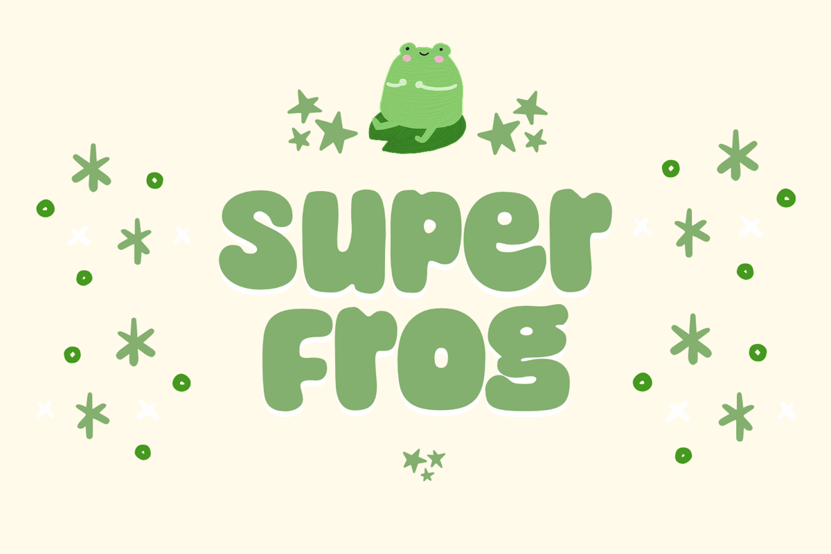 Super Frog Font | All Super Font | FontSpace